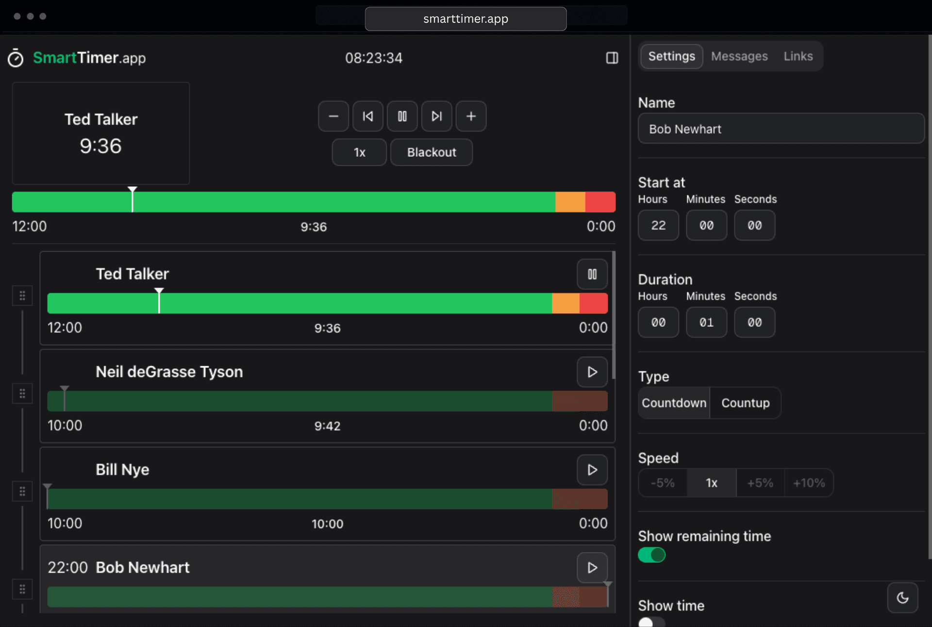 SmartTimer.app - A smart timer